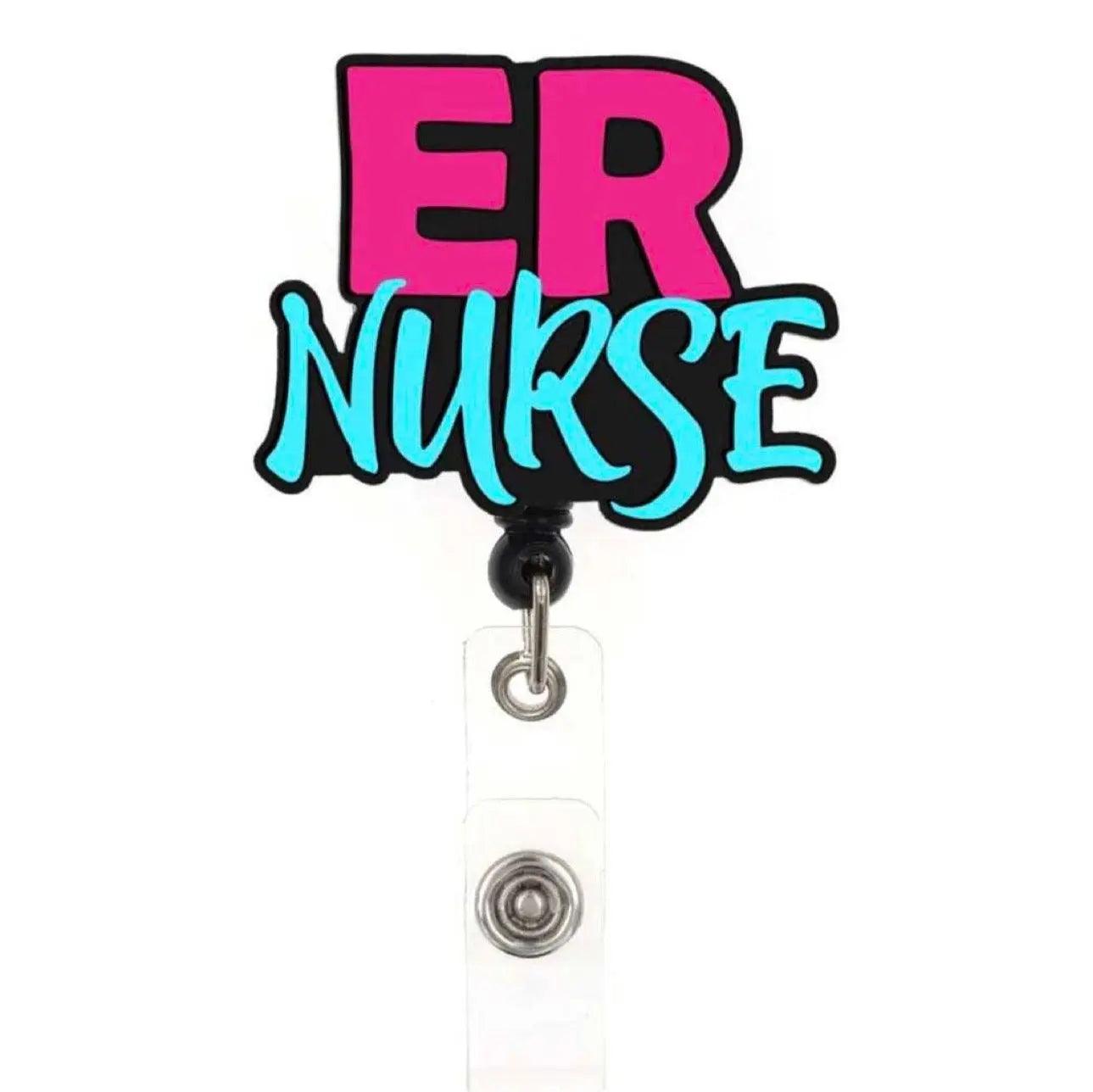 ER Nurse Badge Reel – Scrubs Galore Uniforms
